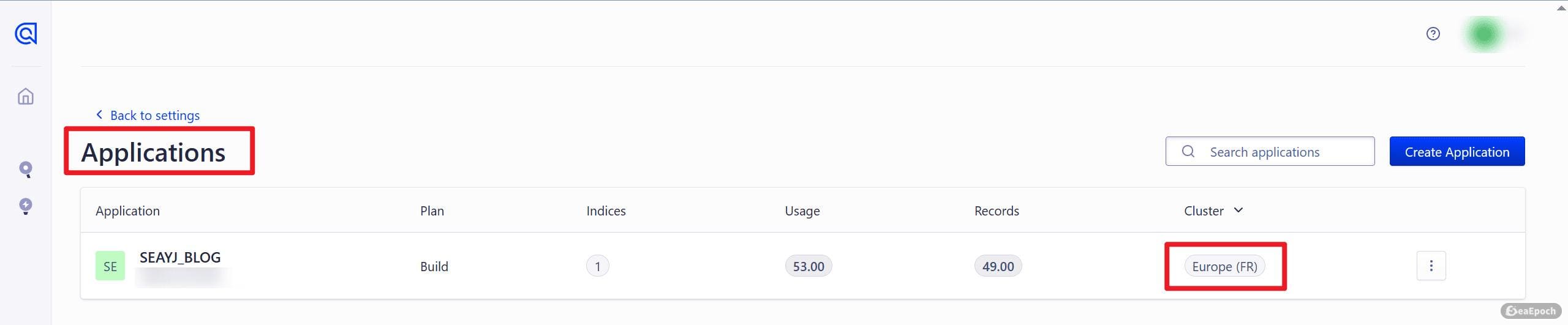 hexo[Matery] 升级为Algolia搜索 | SeaEpoch